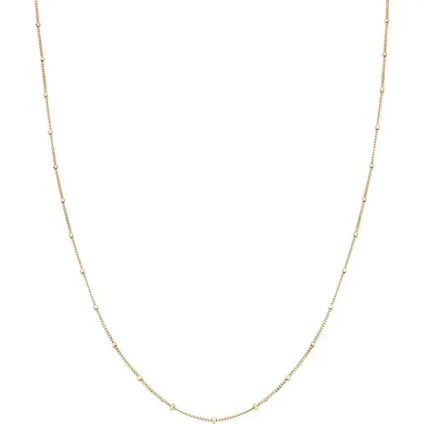BEARFRUIT JEWELRY Sterling 18k Plated Savannah Necklace - Gold
