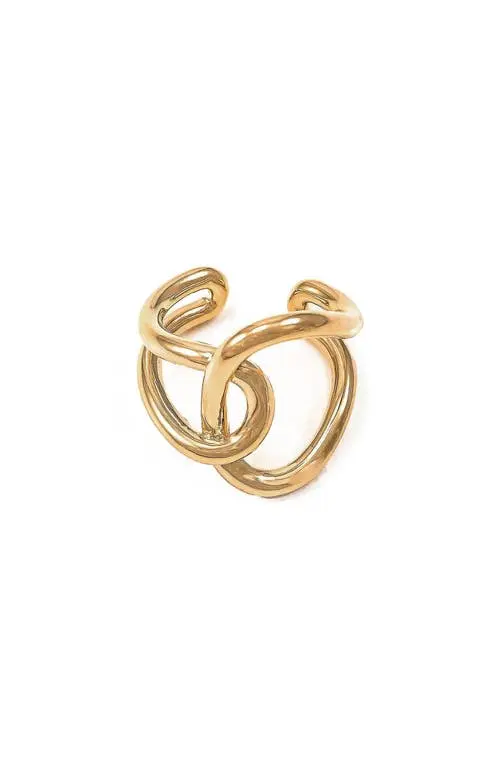 BEARFRUIT JEWELRY 14k Plated Breena Ring - Gold