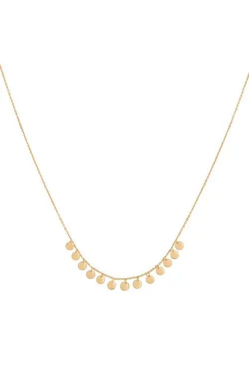 BEARFRUIT JEWELRY Sterling Trece Necklace - Gold