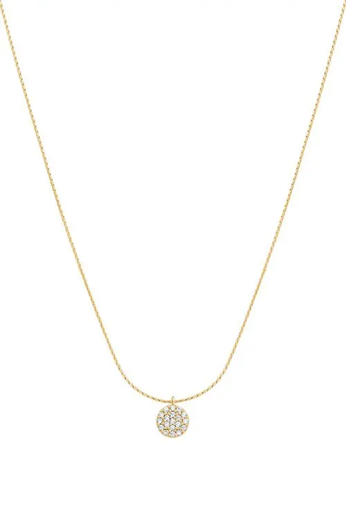 BEARFRUIT JEWELRY Blake Circle Necklace - Gold