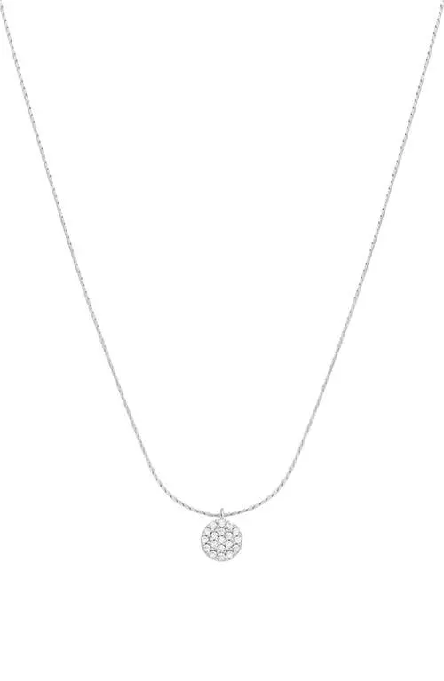 BEARFRUIT JEWELRY Blake Circle Necklace - Silver