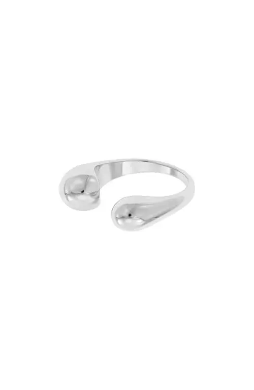 BEARFRUIT JEWELRY Adjustable Statement Ring - Silver