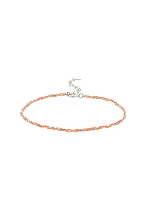 BEARFRUIT JEWELRY Sterling Silver 18k Gold Plated Katarina Bracelet - Orange