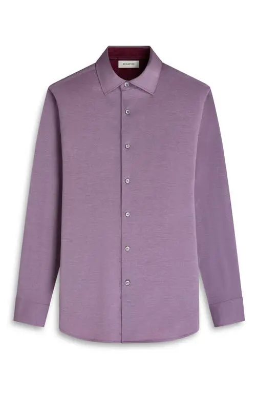 Bugatchi Jimmy Ooohcotton® Button-up Shirt - Wood Rose