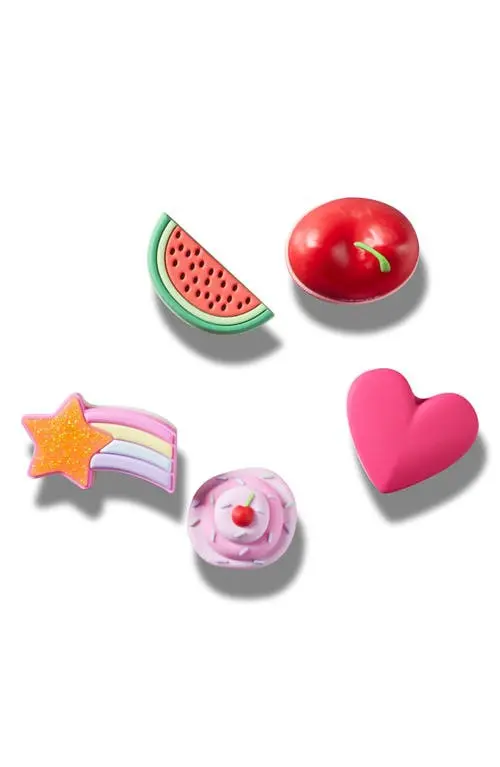 CROCS Stacked Sweets 5-pack Jibbitz™ Shoe Charms - White