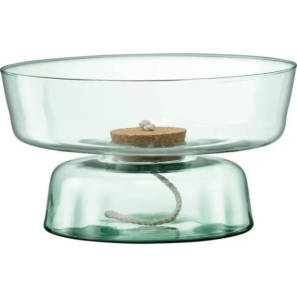 LSA Canopy Self Watering Glass Planter - Clear