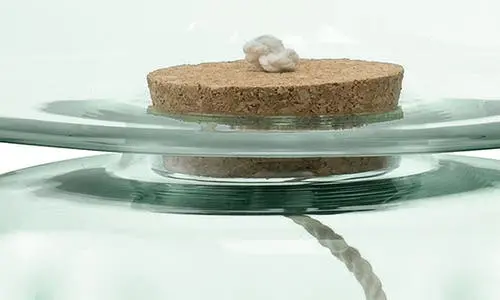 LSA Canopy Self Watering Glass Planter