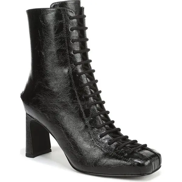 CIRCUS NY BY SAM EDELMAN Kendra Lace-up Booties - Black