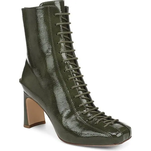 CIRCUS NY BY SAM EDELMAN Kendra Lace-up Booties - Olive