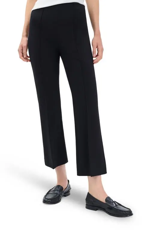 Rag & Bone Irina Ponte Kick Flare Trousers - Black