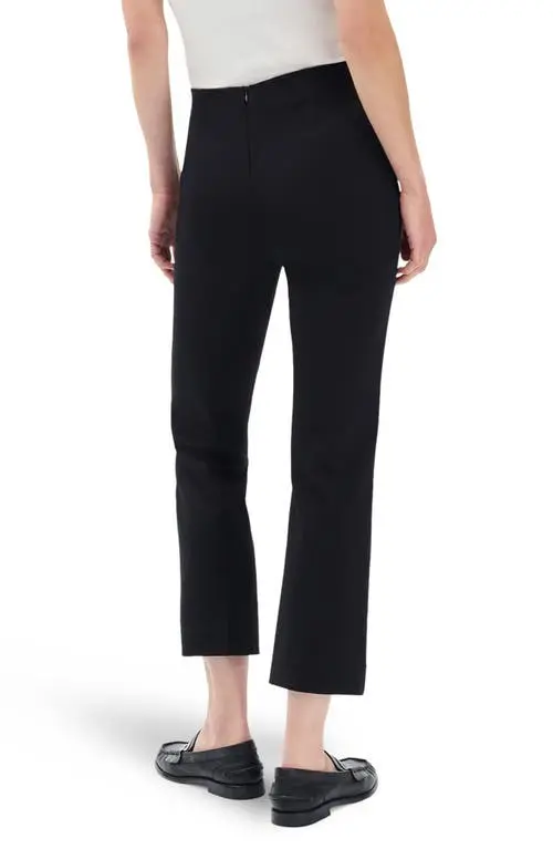 Rag & Bone Irina Ponte Kick Flare Trousers - Black