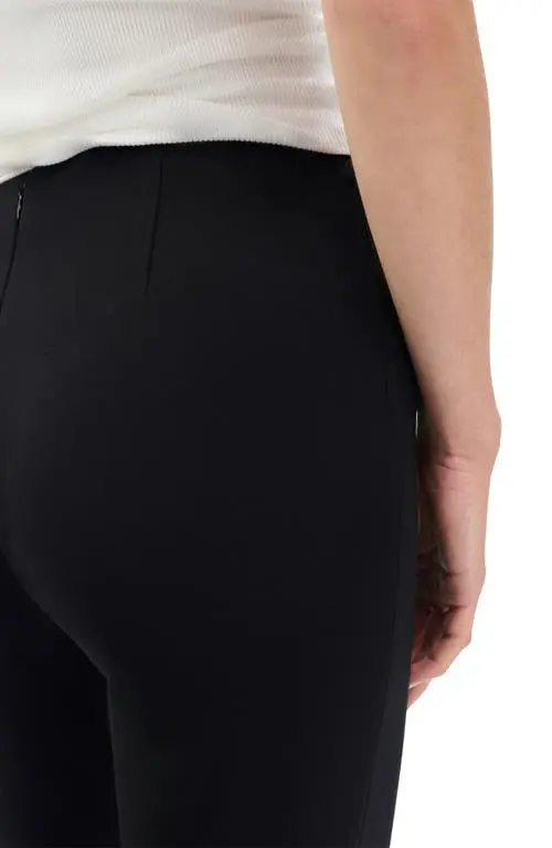 Rag & Bone Irina Ponte Kick Flare Trousers - Black