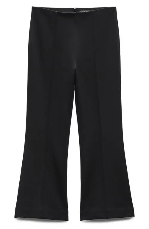 Rag & Bone Irina Ponte Kick Flare Trousers - Black