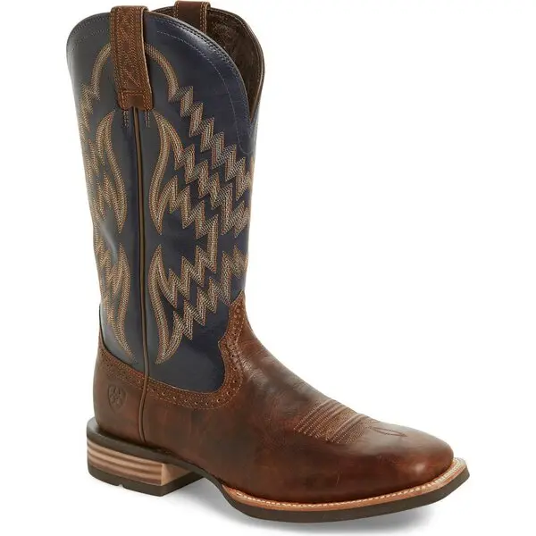 Ariat Tycoon Nine-row Stitch Cowboy Boot - Brown