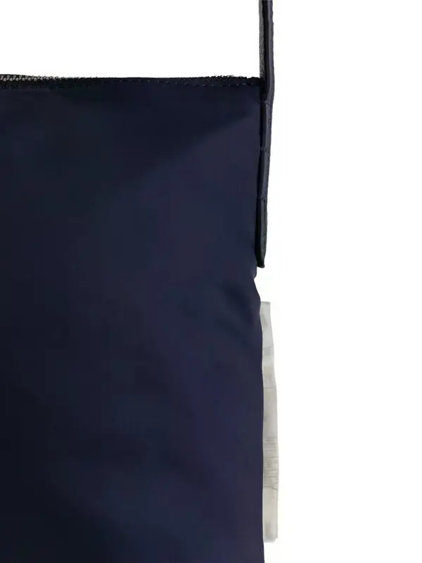 YU MEI Utility Zip-top Crossbody Bag - Blue