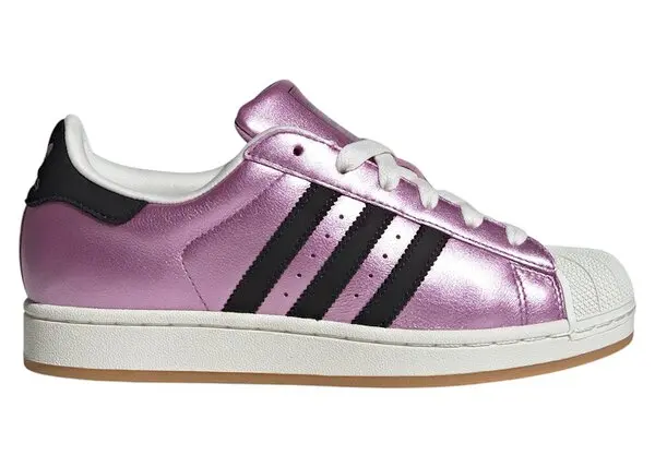 Adidas Superstar Ii Sneakers - Preloved Purple/core Black/off White