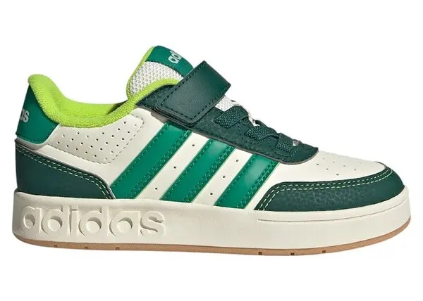 Adidas Breakbase Sneakers - Off White/collegiate Green/court Green