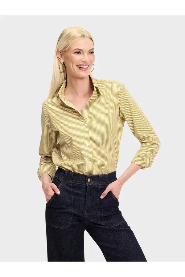 SARAH ALEXANDRA Striped Weekend Shirt