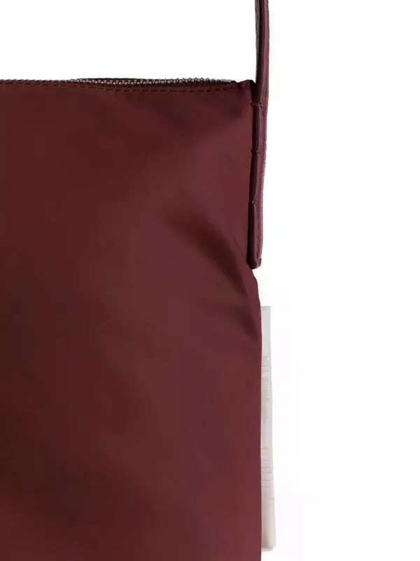 YU MEI Small Utility Zip-top Crossbody Bag - Red
