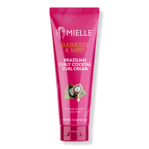 MIELLE Babassu & Mint Brazilian Curly Cocktail Cream - One-color
