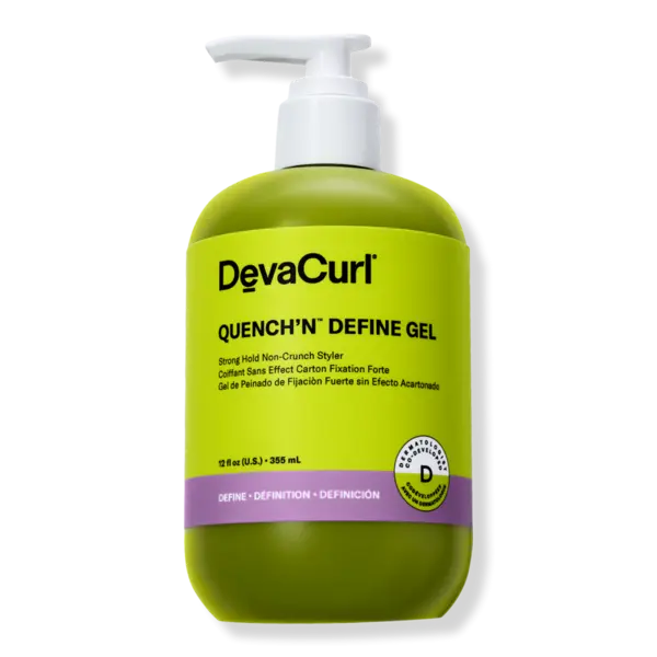 DEVACURL Quench’n Define Gel Strong Hold Non-crunch Styler - One-color