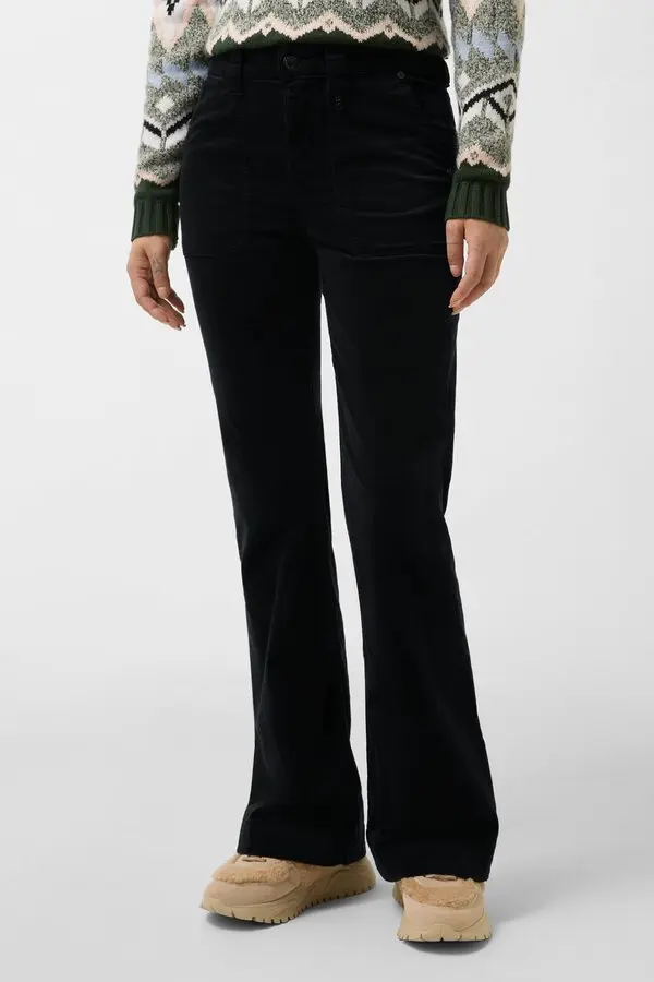 Bogner Devin Velvet Trousers - Black