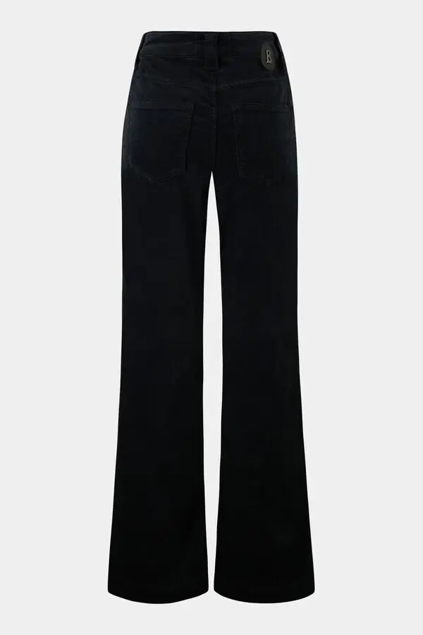 Bogner Devin Velvet Trousers - Black