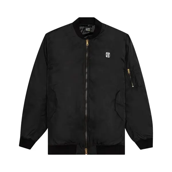 Raf Simons Bomber Jacket With Print And Badge