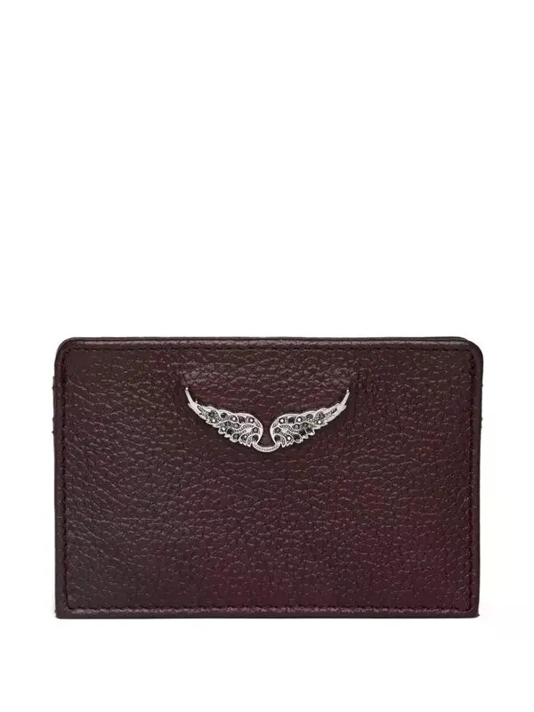 Zadig&Voltaire Leather Logo-plaque Cardholder - Brown