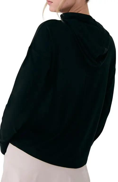 LOLE Dynamic Relaxed Fit Hoodie - Black