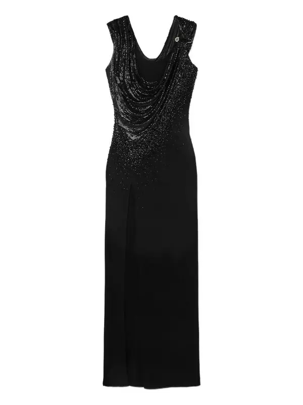 Versace Sequin-embellished Maxi Dress