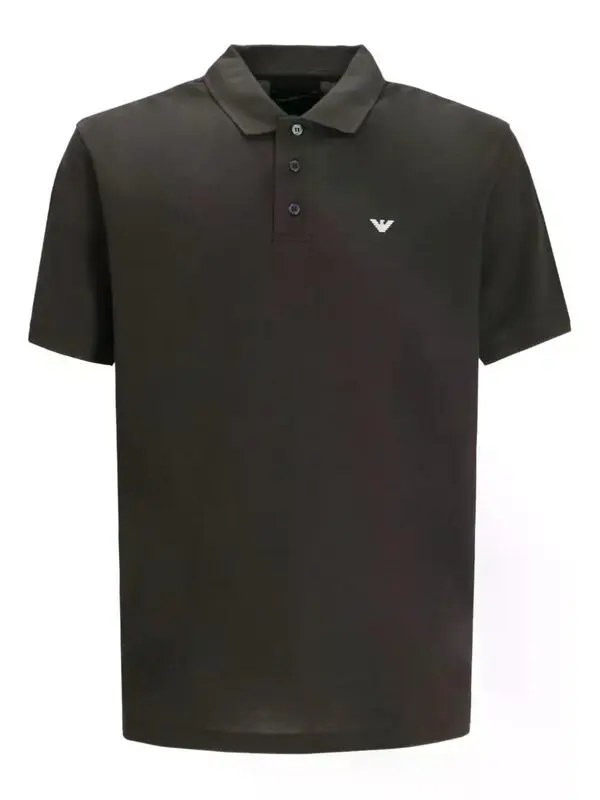Emporio Armani Eagle-logo Polo Shirt - Green