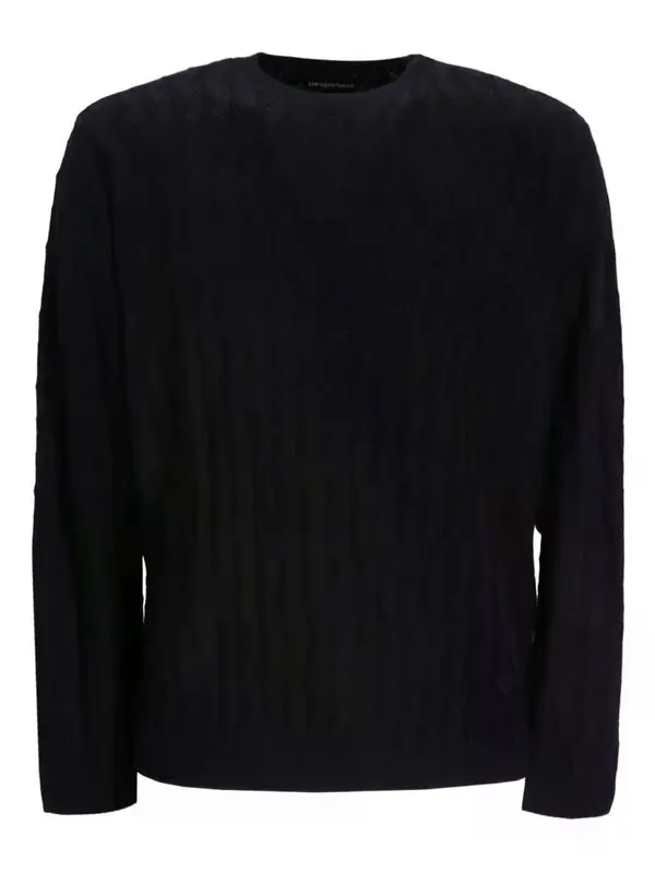 Emporio Armani Cable-knit Sweater
