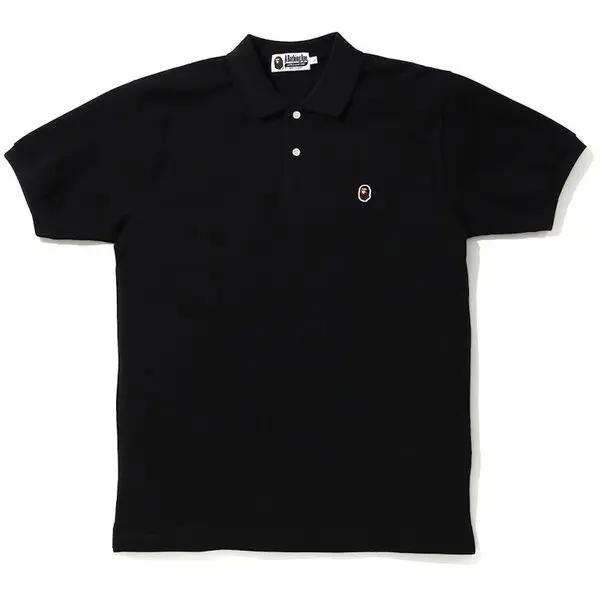 A BATHING APE Ape Head One Point Polo Shirt