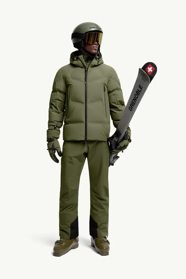 Moncler Padded Ski Pants - Green