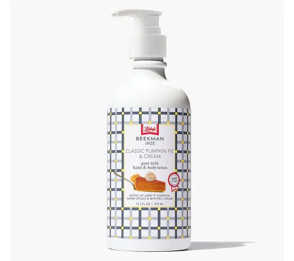 BEEKMAN 1802 X Libby's Classic Pumpkin Pie & Cr Eam Lotion - One-color