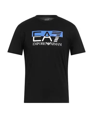 EA7 T-shirt Size Cotton - Black