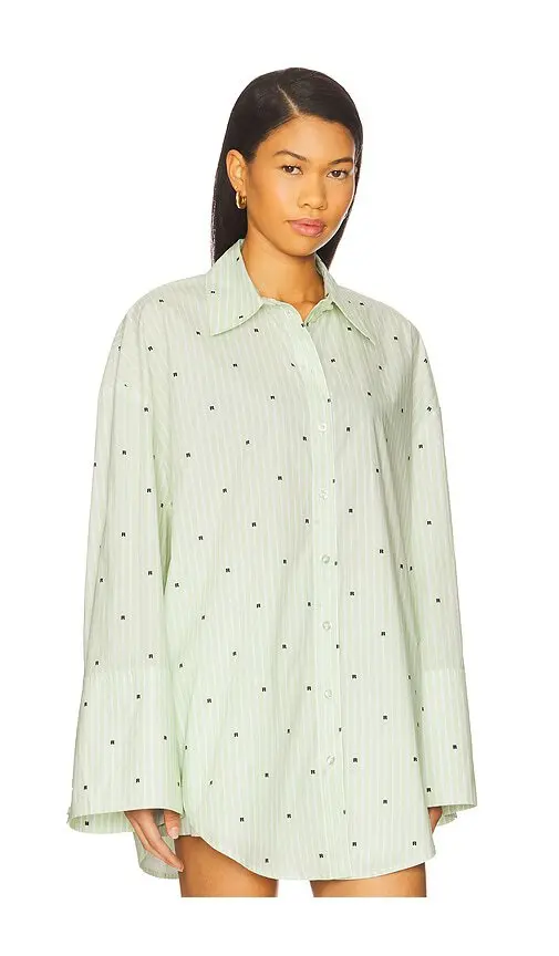 ROTATE BY BIRGER CHRISTENSEN Poplin Oversized Shirt