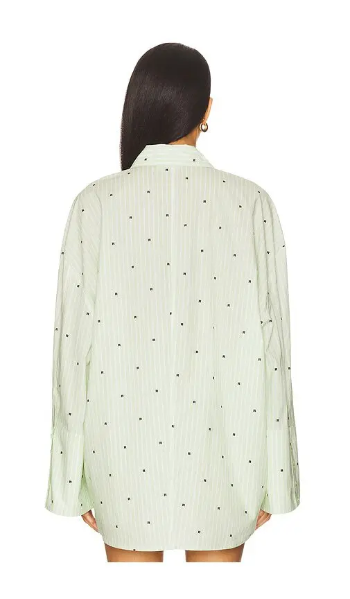 ROTATE BY BIRGER CHRISTENSEN Poplin Oversized Shirt