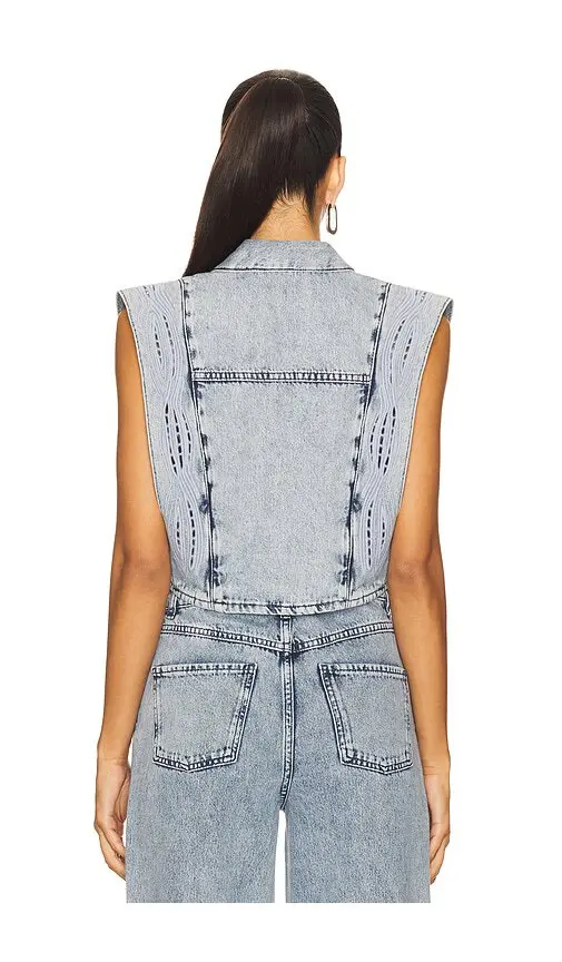 IRO PARIS Rosye Denim Vest