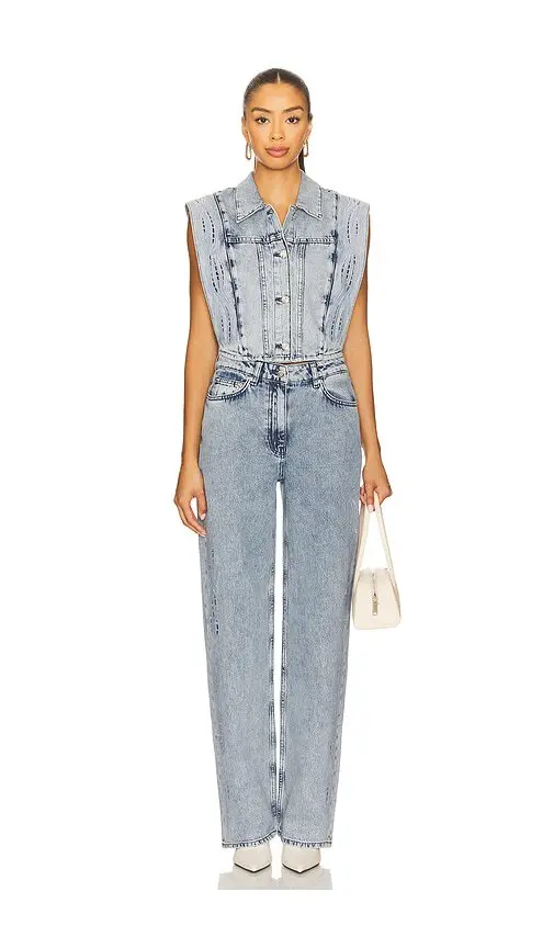 IRO PARIS Rosye Denim Vest