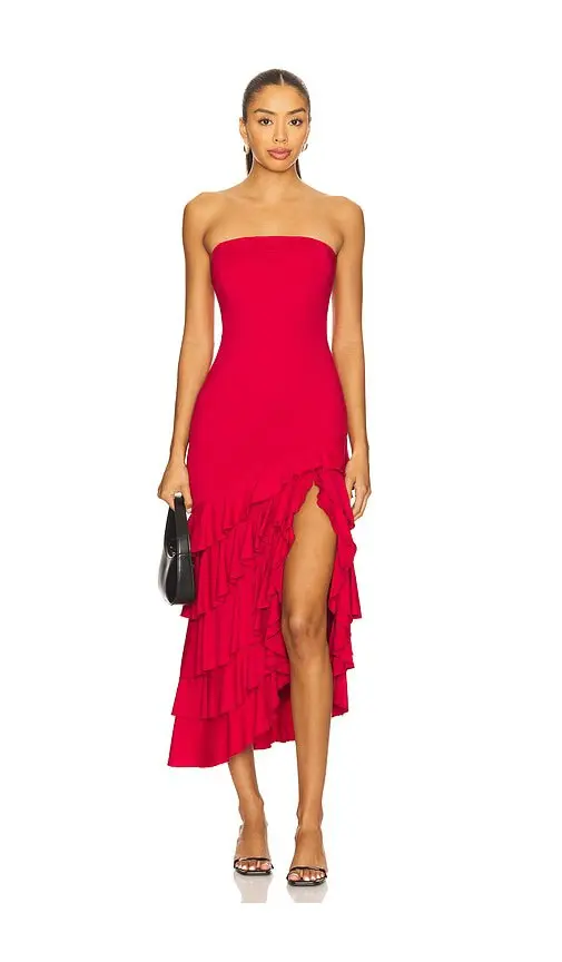 Bardot Agastina Strapless Maxi Dress