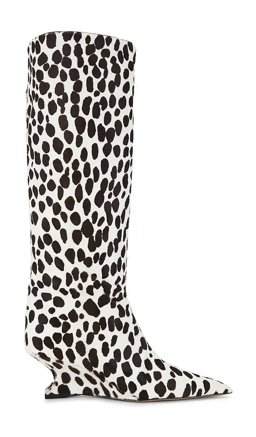 Paris Texas Nina Calf Hair Wedge Boots