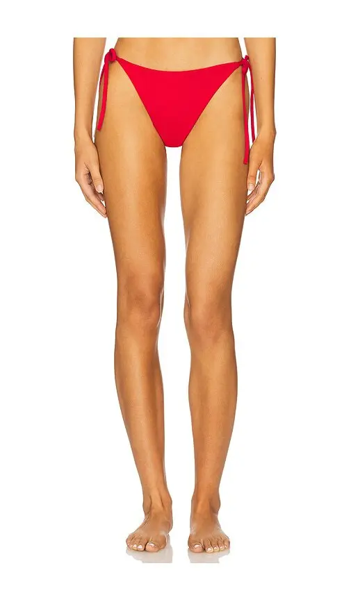 Susana Monaco String Bikini Bottom - Perfect Red
