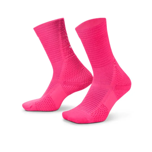 Nike Unicorn "kay Yow" Dri-fit Adv Cushioned Crew Socks - Pink