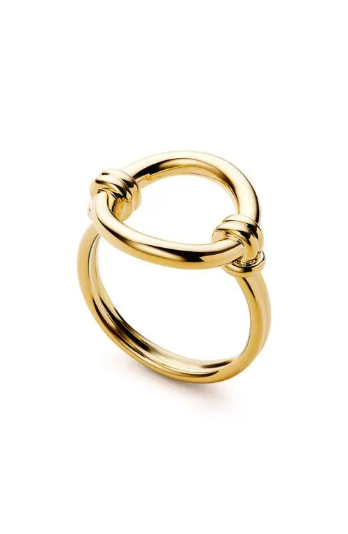 ANA LUISA Remi Open Circle Ring - Gold