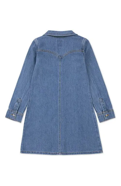 LEVI'S Western Denim Shirt Dress