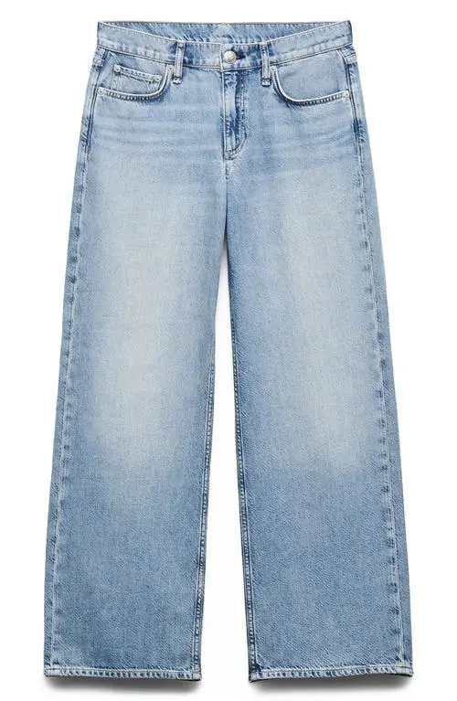 Rag & Bone Featherweight Low Rise Relaxed Straight Jeans - Ludlow