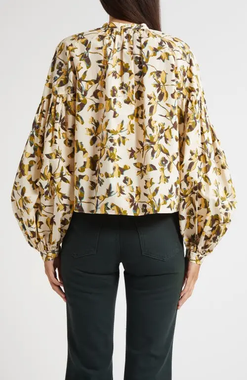 Ulla Johnson Rowena Floral Print Shirt