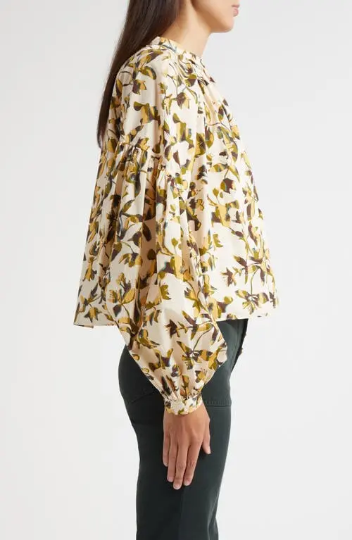 Ulla Johnson Rowena Floral Print Shirt